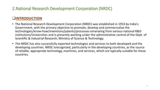 TT agencies in India -APCTD,NRDC,TIFAC,BCIL | PDF