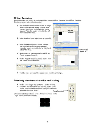 Flash Tutorial | PDF
