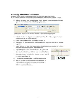 Flash Tutorial | PDF