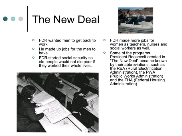 1930's History | PPT | Economy | Business and Finance