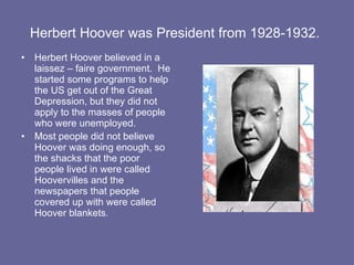 1930's and the great depression | PPT