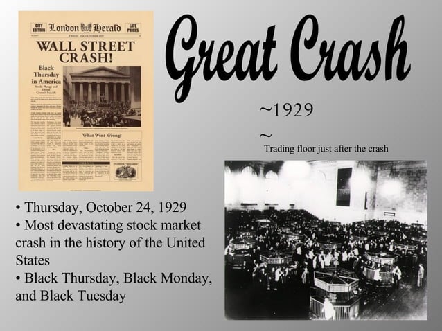 1930s Wall Street | PPT | Stocks and Bonds | Personal Investing