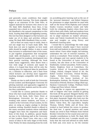 Teaching Study Skills And Supporting Learning Stella Cottrell | PDF