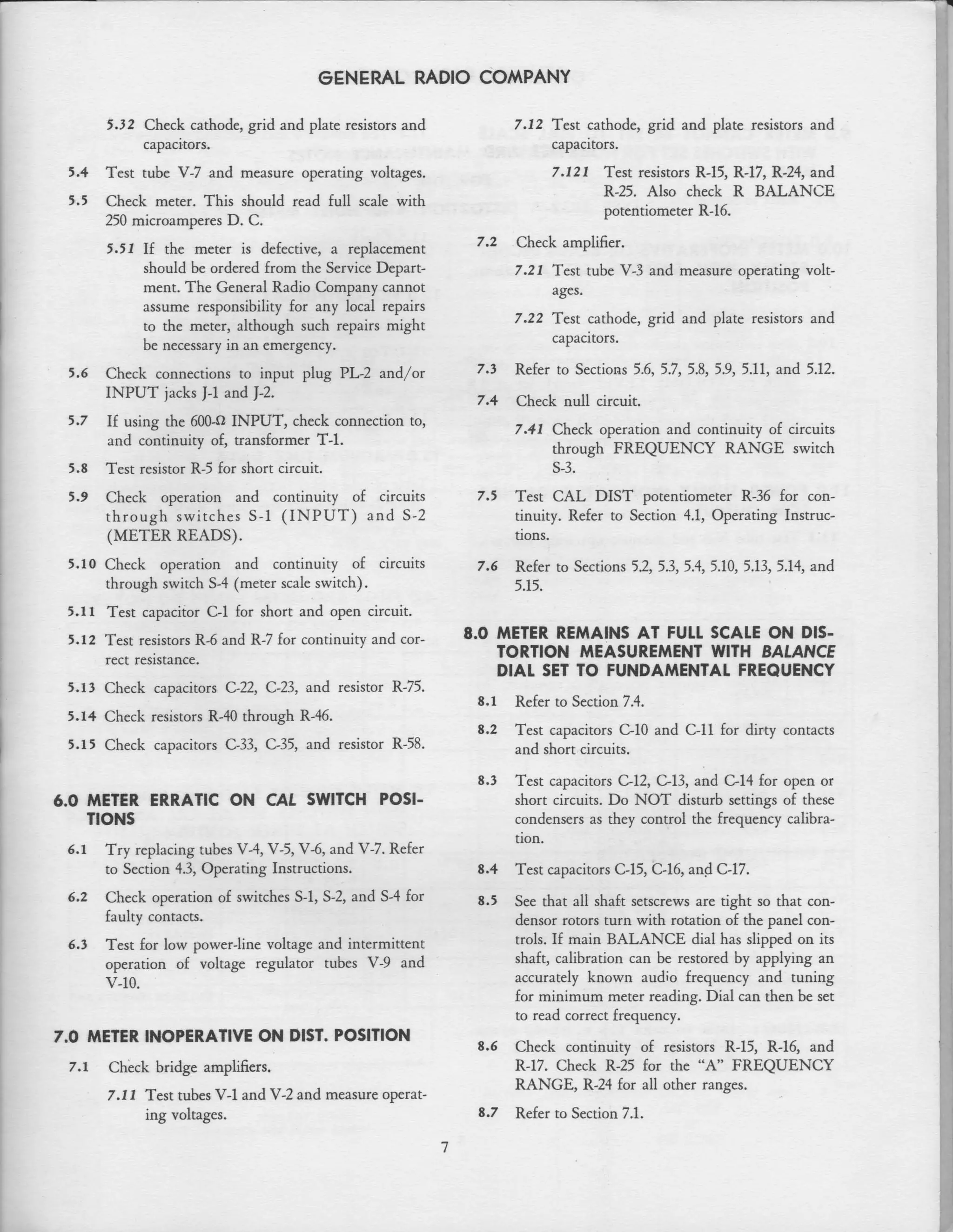 1932 a distortion & noise meter | PDF