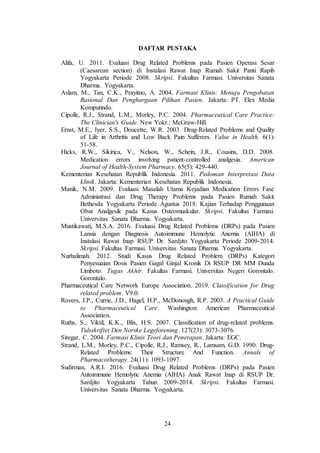 Studi Kasus Drug Related Problems | DOCX