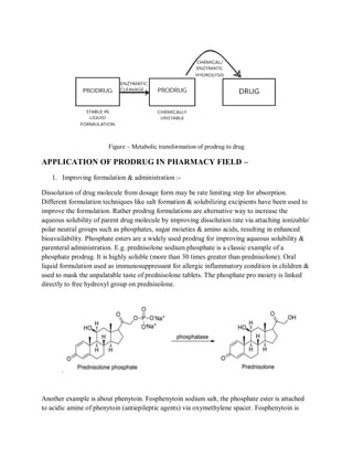 Basic concepts of Prodrug & their application in pharmacy fields | PDF