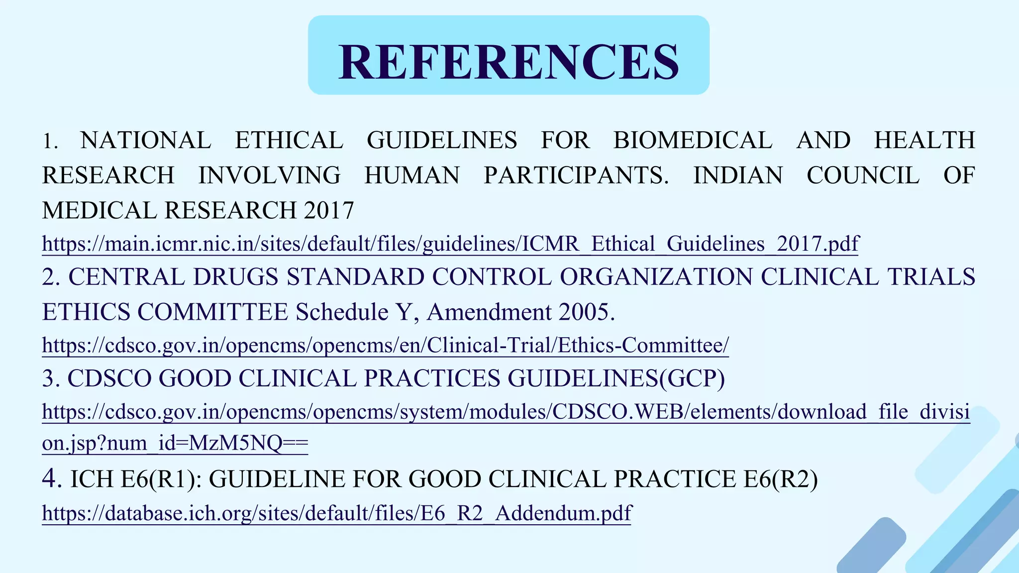 Significance and formalities of ethics committees for Clinical Research ...