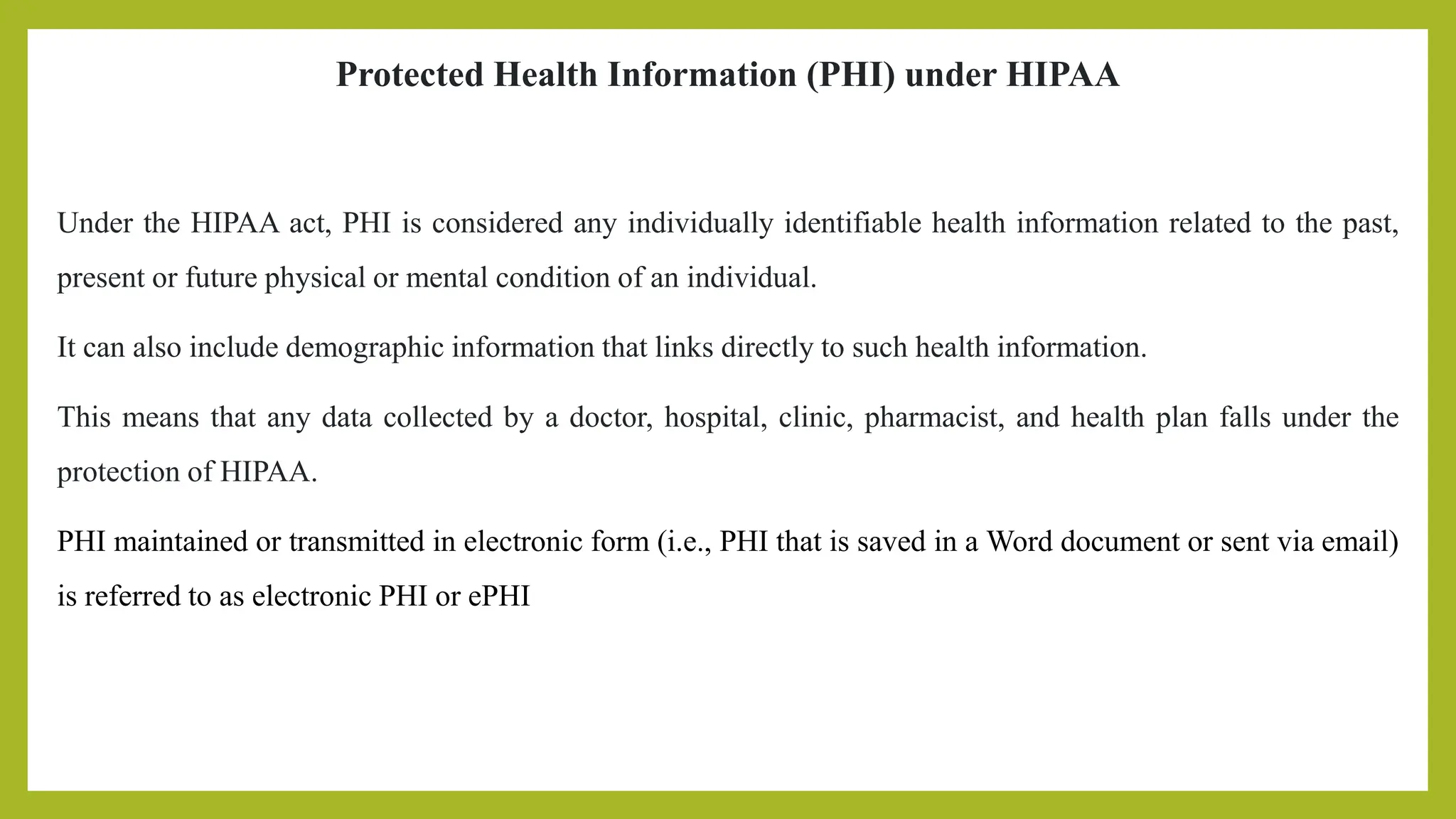 HIPAA , REGULATORY AFFAIRS , M.PHARM ... | PPTX