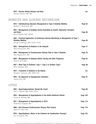 Meet The Professor 2015 Endocrine Case Management Endocrine Society | PDF