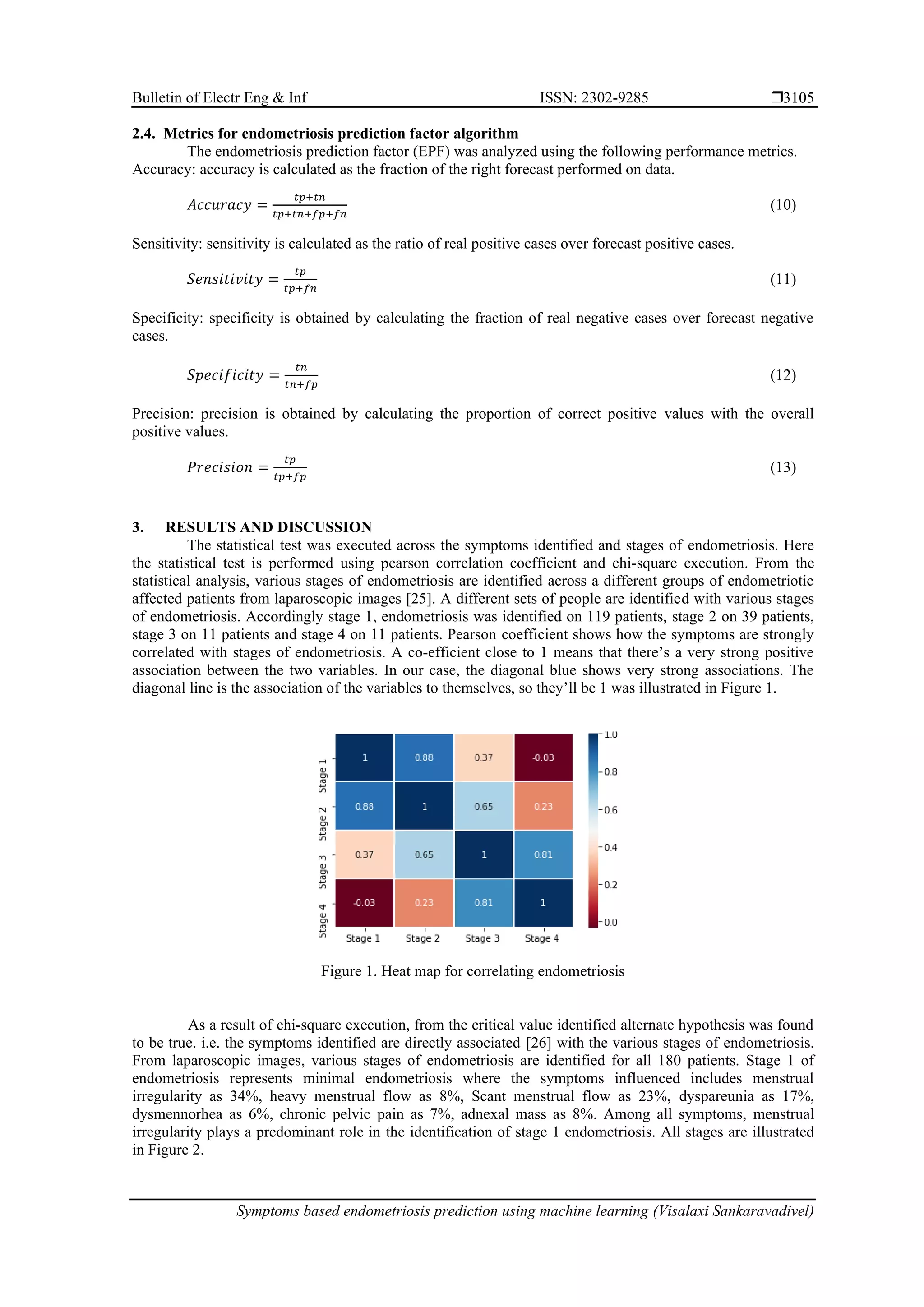 Symptoms based endometriosis prediction using machine learning | PDF | Reproductive Health ...