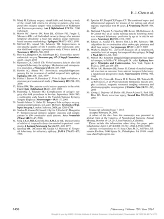 [19330693 - Journal of Neurosurgery] Transorbital endoscopic amygdalohippocampectomy_ a ...