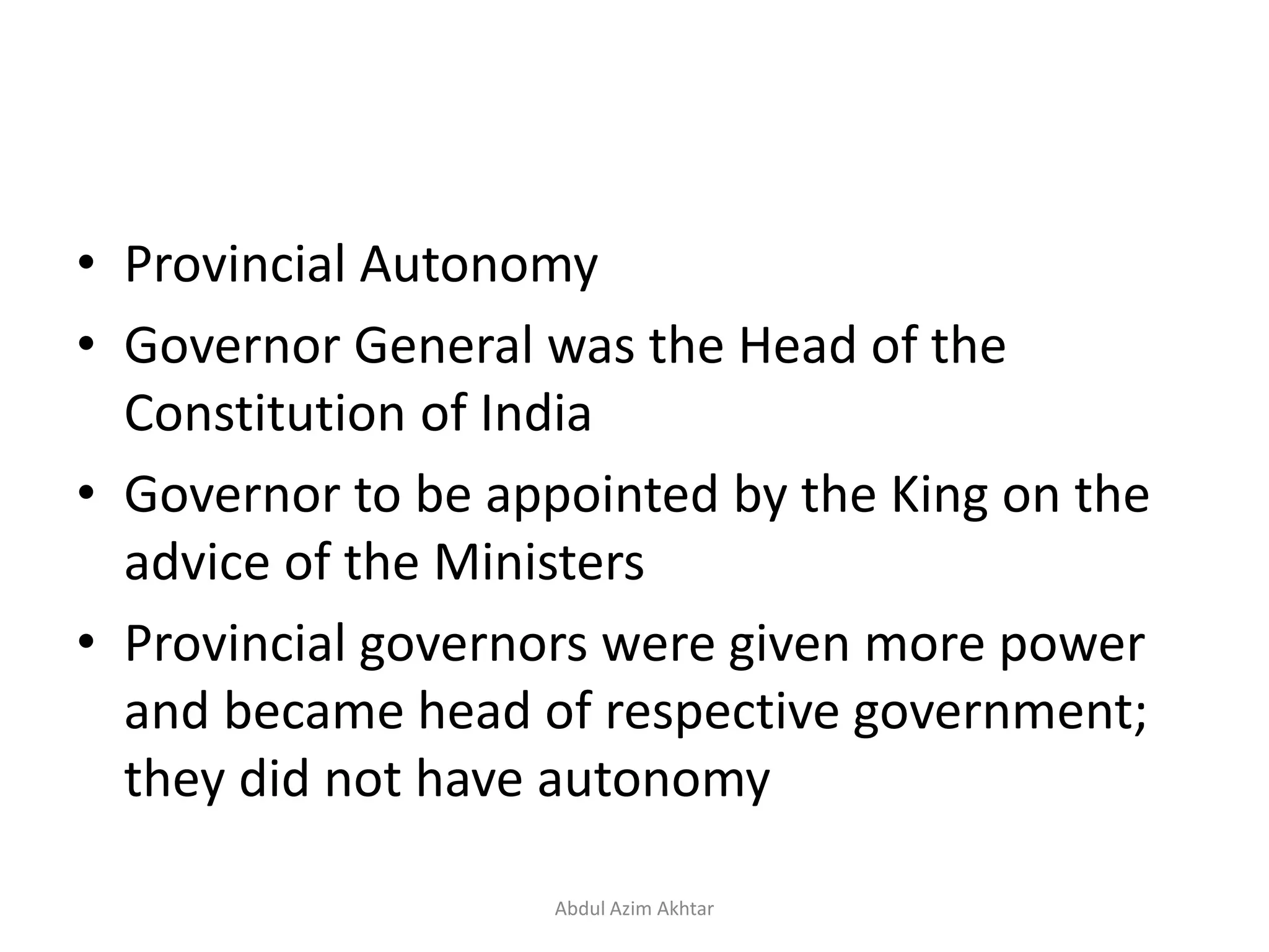 Government of India Act 1935 | PPTX