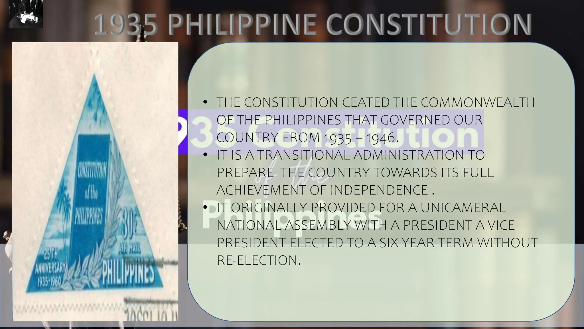 history of 1935 philippine constitution.pptx
