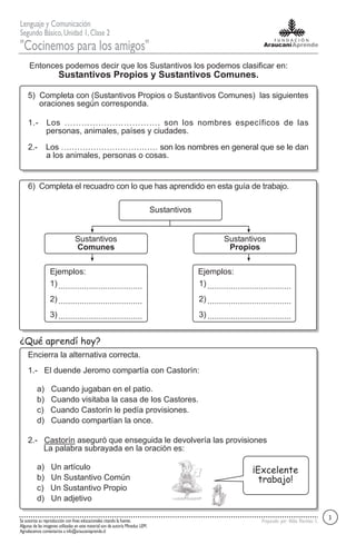 19350462 prueba-de-sustantivos-comunes | PDF