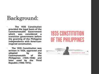 1935 Commonwealth Constitution .............................. RPH.pptx