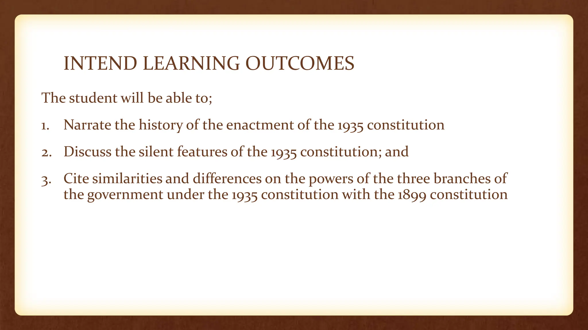 1935 CONSTITUTION REPORT IN RIPH FINALLS | PPTX