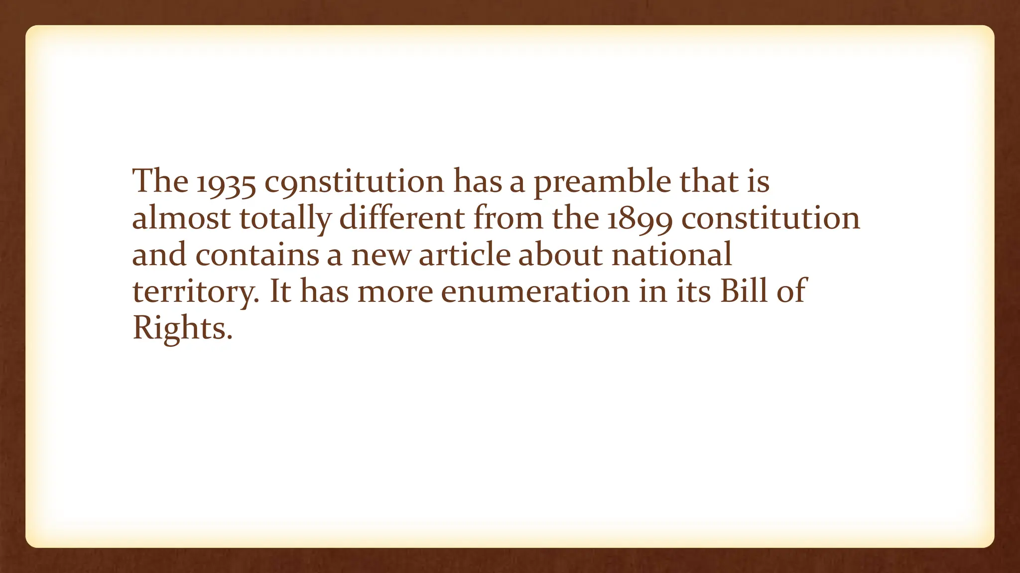 1935 CONSTITUTION REPORT IN RIPH FINALLS | PPTX
