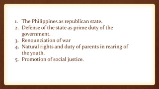1935 CONSTITUTION REPORT IN RIPH FINALLS | PPTX