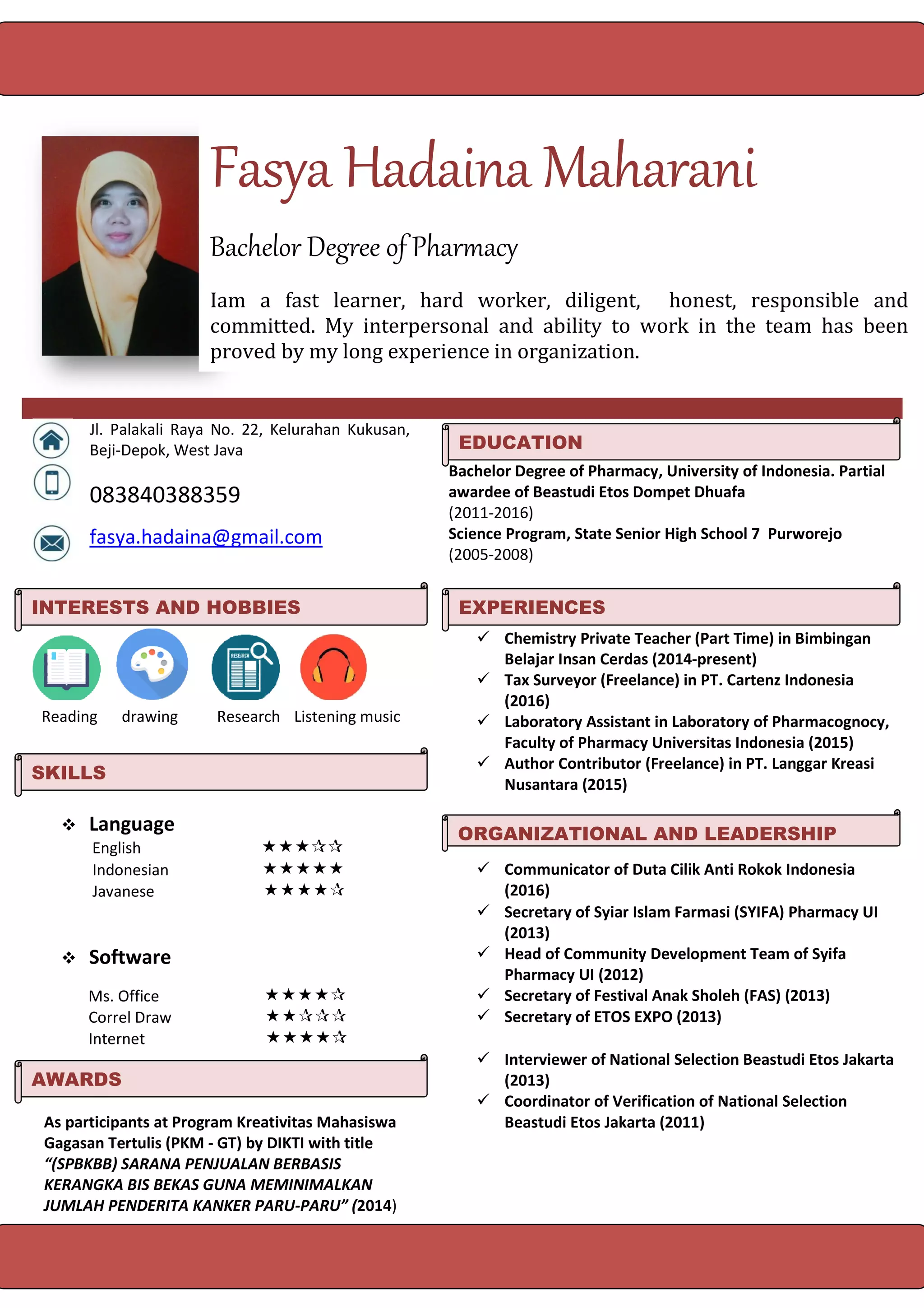 Fasya Hadaina M | PDF