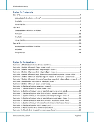 practica-de-simulacion-con-arena | PDF