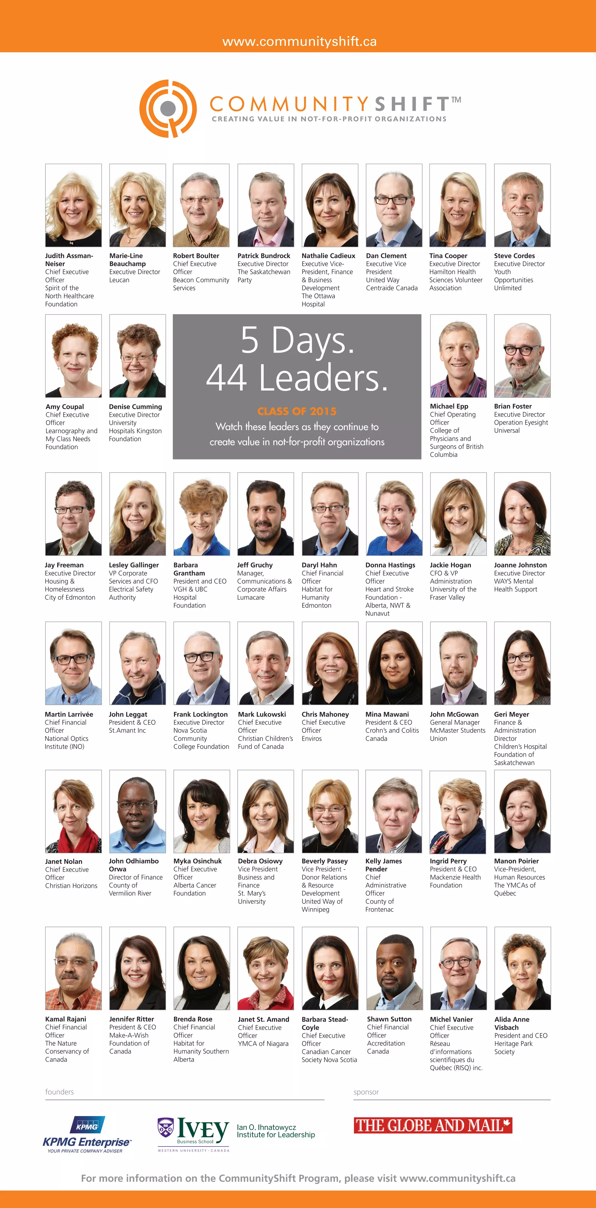 CommunityShift Globe and Mail Graduate Ad_4ep0 | PDF