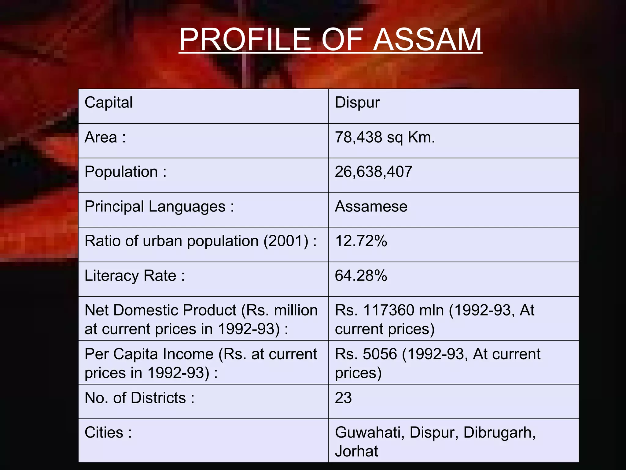 Assam Tourism Ppt | PPT