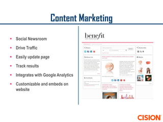 Cision Portfolio Presentation | PDF