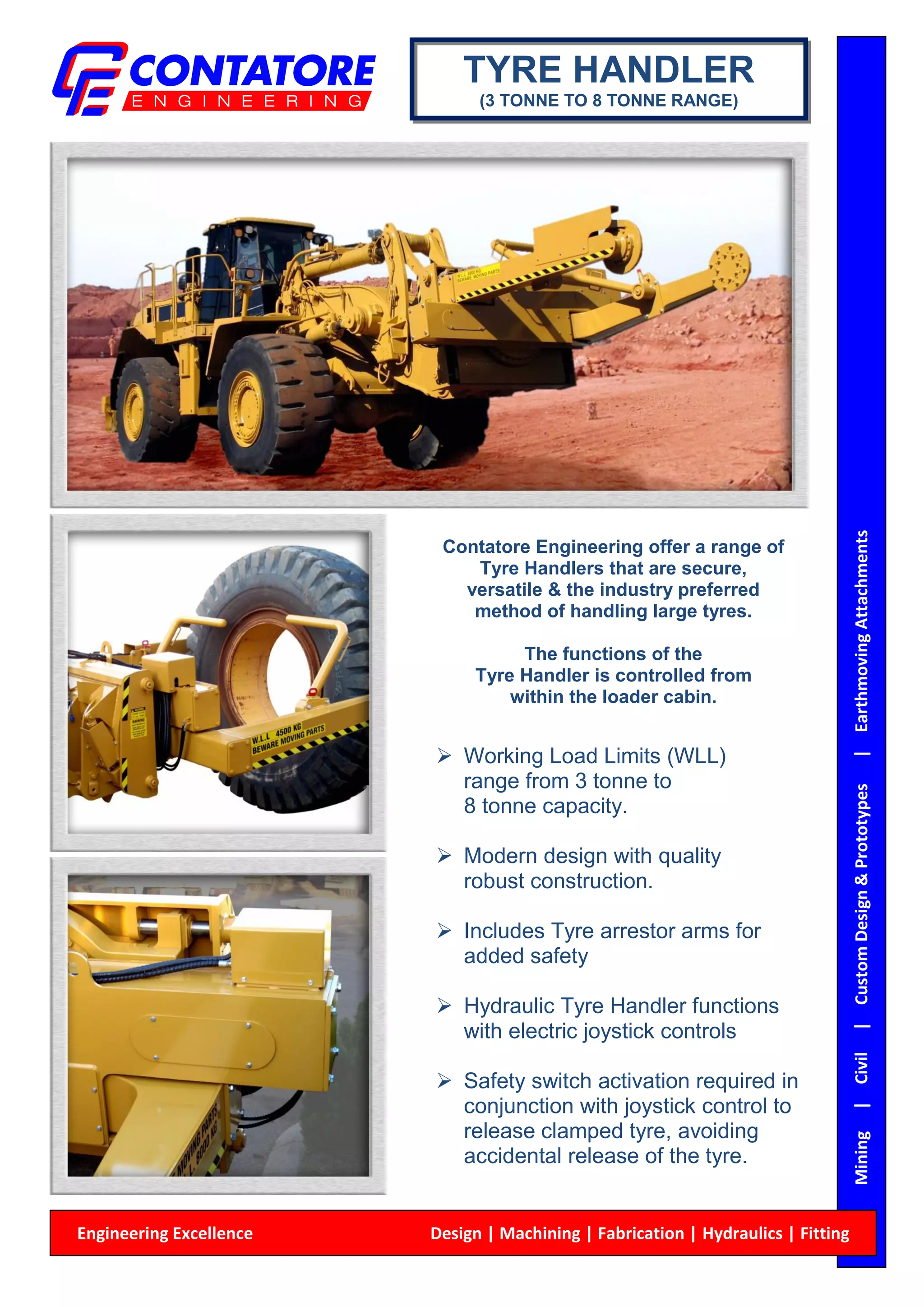 Tyre Handlers light to med range | PDF