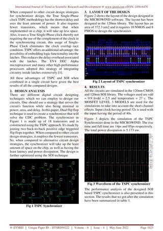 A Low Power Solution to Clock Domain Crossing | PDF