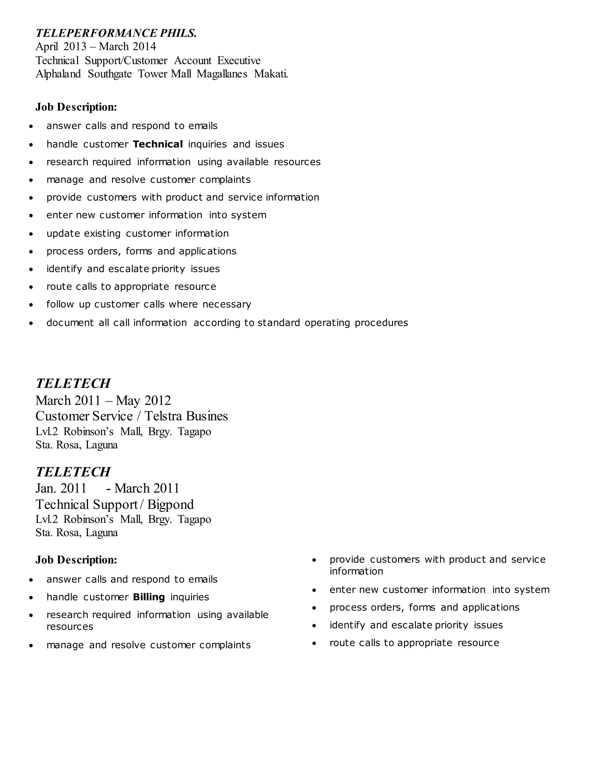 clark resume updated | DOCX