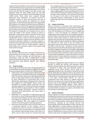 Lexicon Based Emotion Analysis on Twitter Data | PDF
