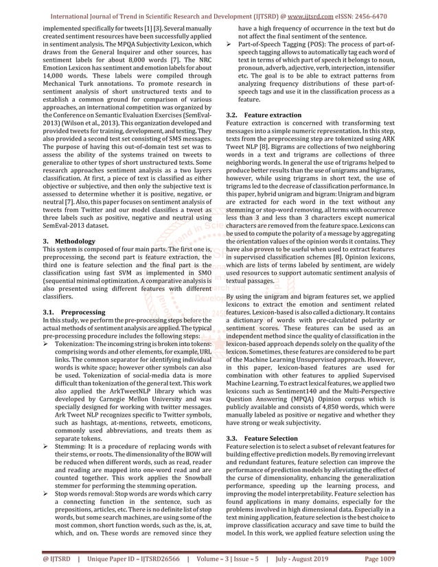 Lexicon Based Emotion Analysis on Twitter Data | PDF