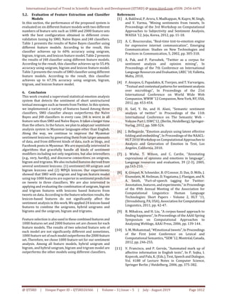 Lexicon Based Emotion Analysis on Twitter Data | PDF