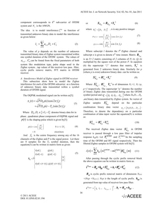 Cancellation of Zigbee interference in OFDM based WLAN for multipath channel | PDF ...