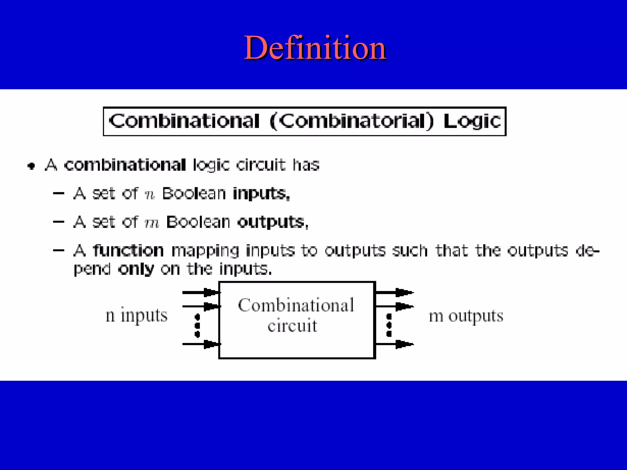 Digital Logic Circuits | PPT