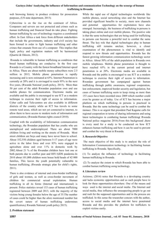 Analyzing the influence of Information and communication Technology on ...