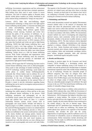 Analyzing the influence of Information and communication Technology on ...