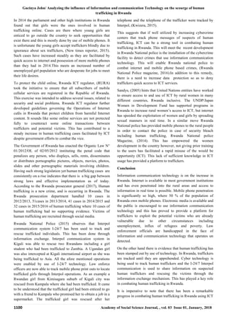 Analyzing the influence of Information and communication Technology on ...