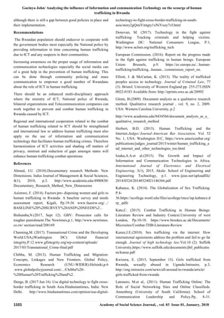 Analyzing the influence of Information and communication Technology on ...