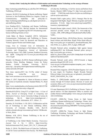 Analyzing the influence of Information and communication Technology on ...