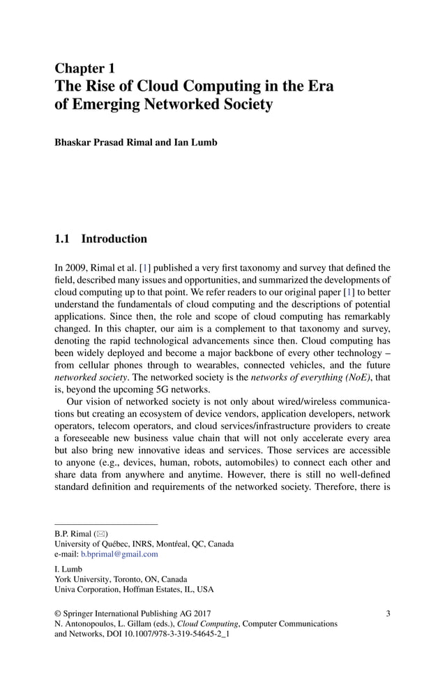 Cloud Computing Principles Systems and Applications 2nd Edition Nick Antonopoulos | PDF