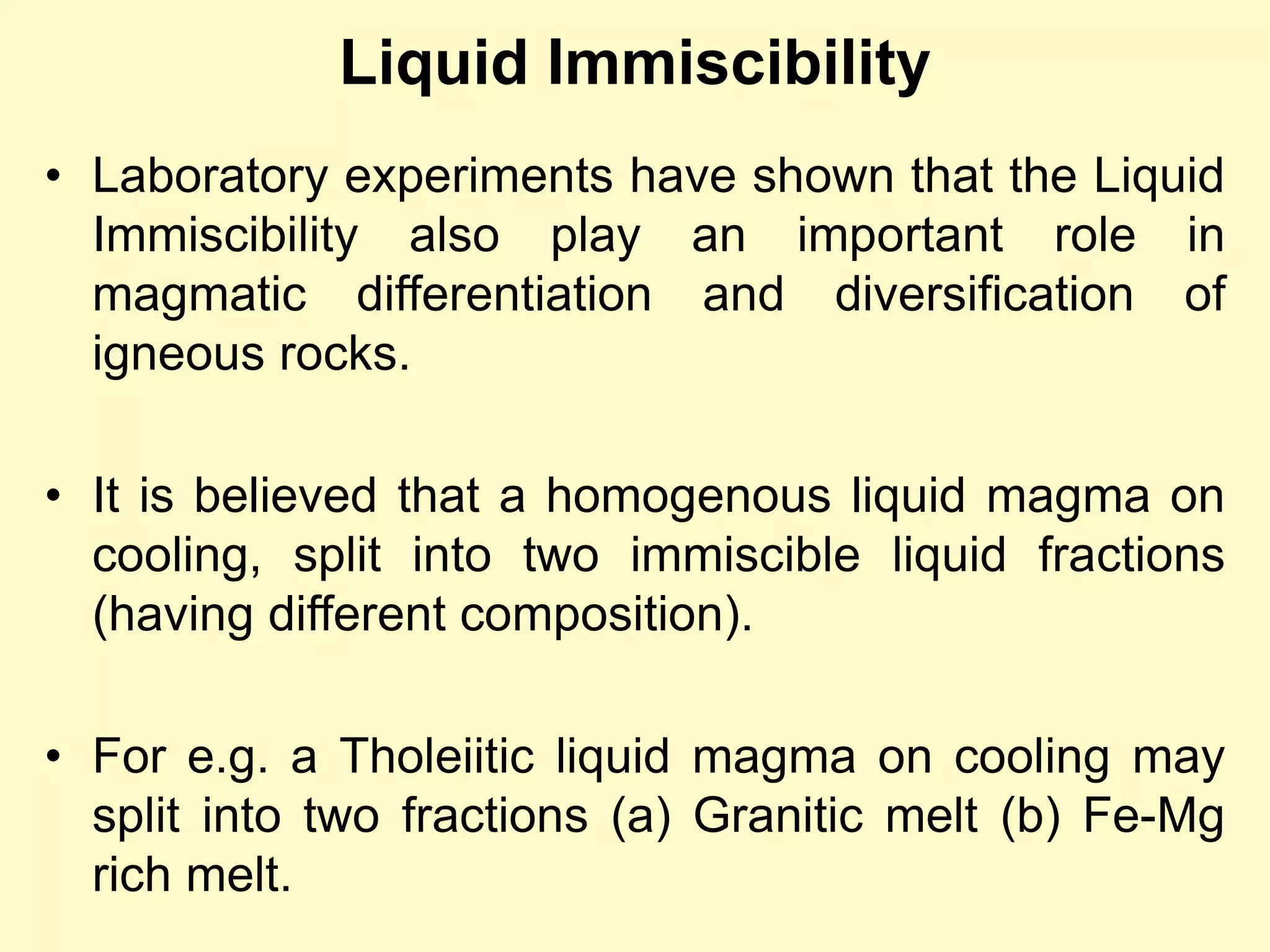 1940_Magmatic Differentiation.pptx | Chemistry | Science