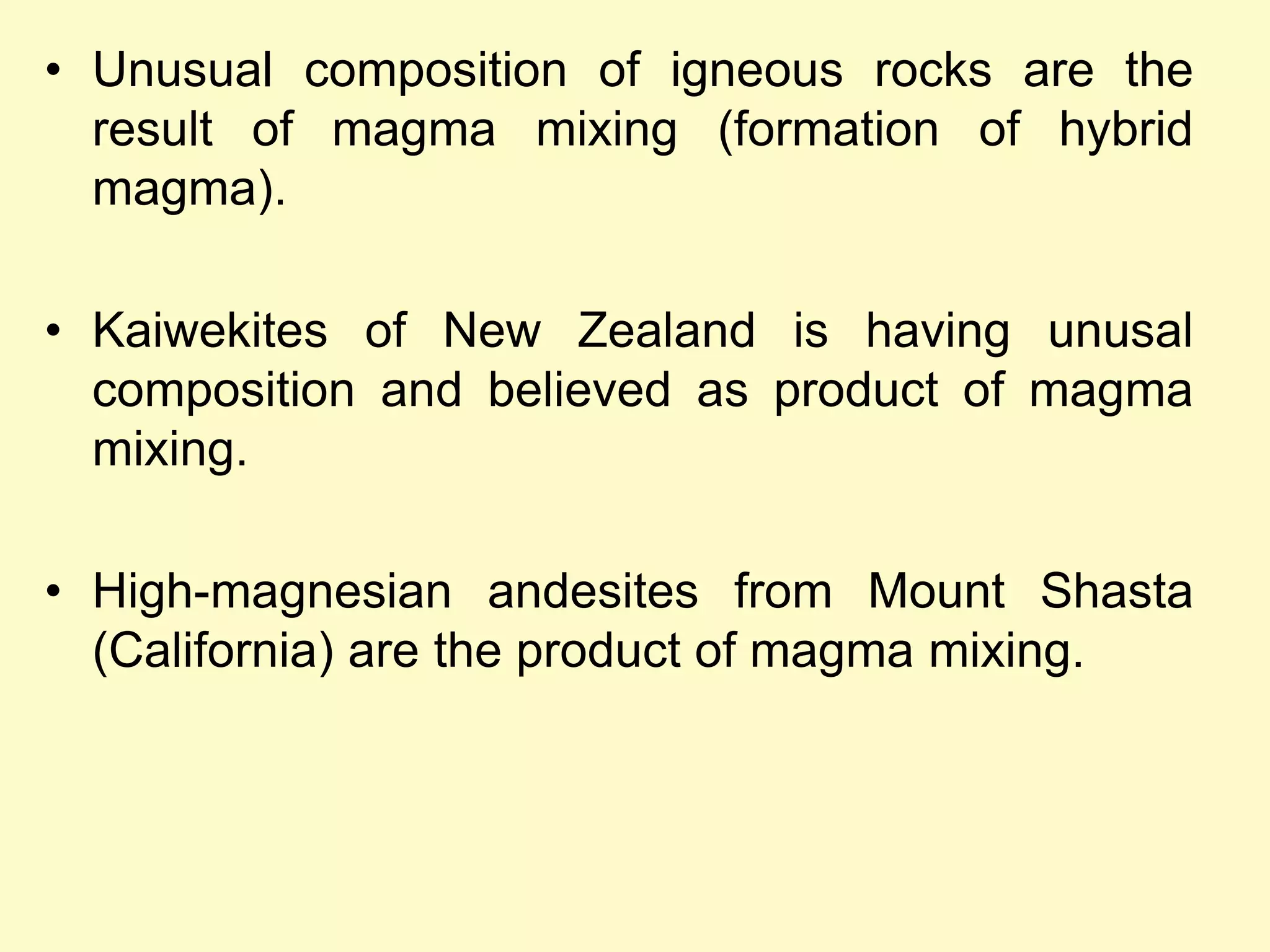1940_Magmatic Differentiation.pptx | Chemistry | Science