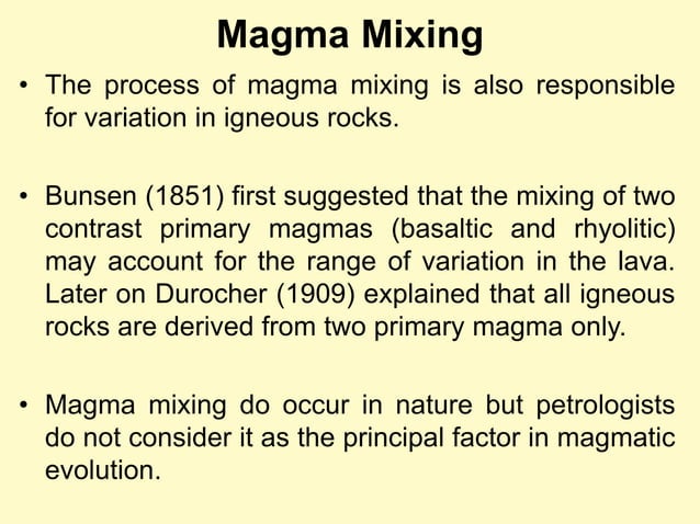 1940_Magmatic Differentiation.pptx | Chemistry | Science