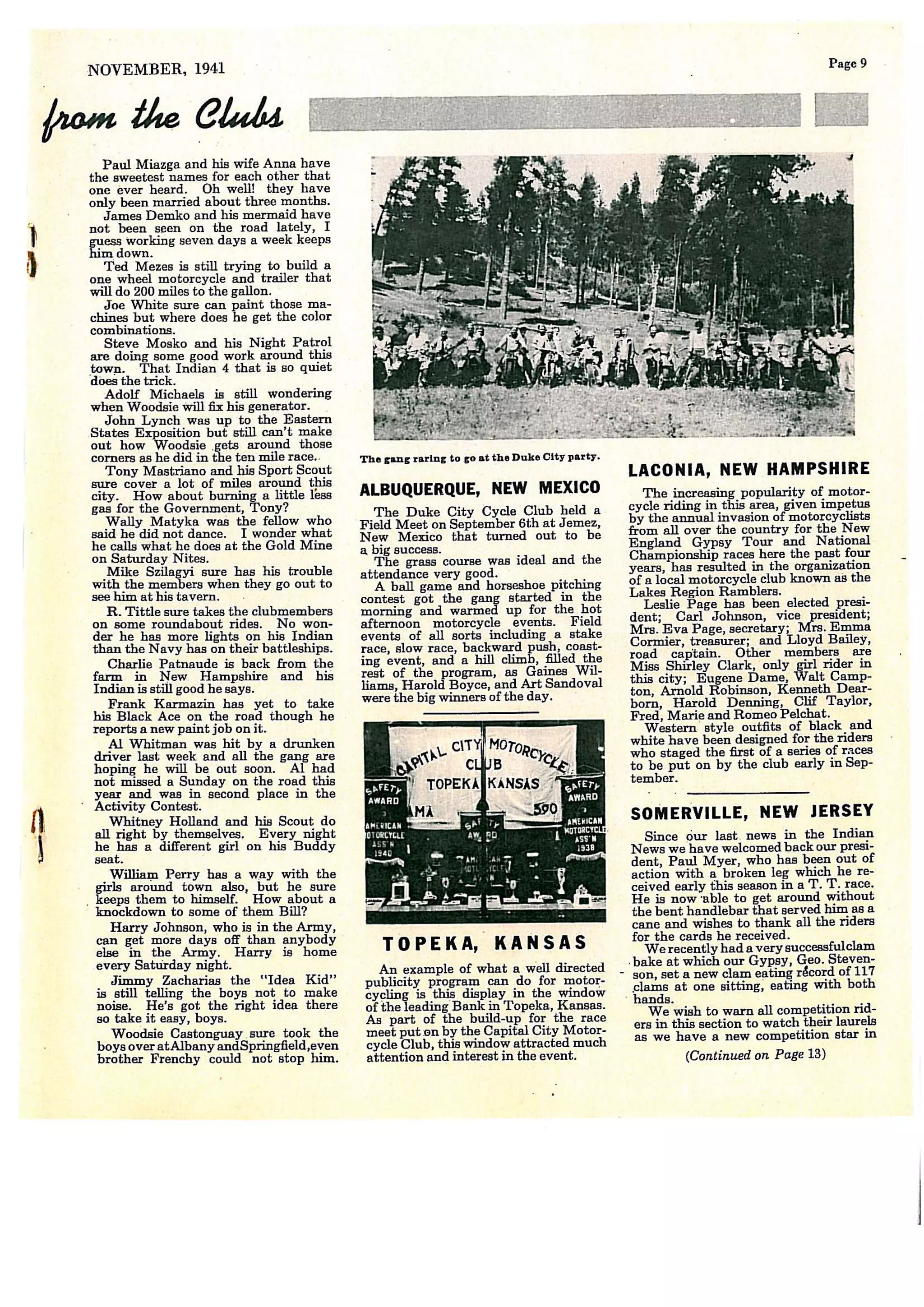 1941 Indian Cycle magazine | PDF