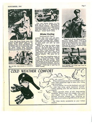 1941 Indian Cycle magazine | PDF