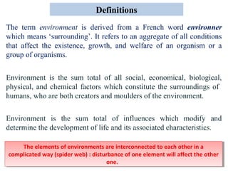 Introduction on Environmental Studies | PPT