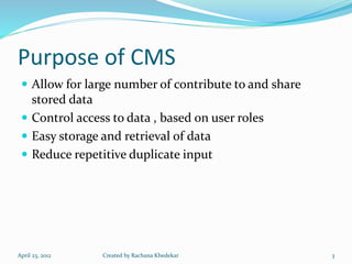 CMS Testing Strategy & CQ5 CMS | PPT