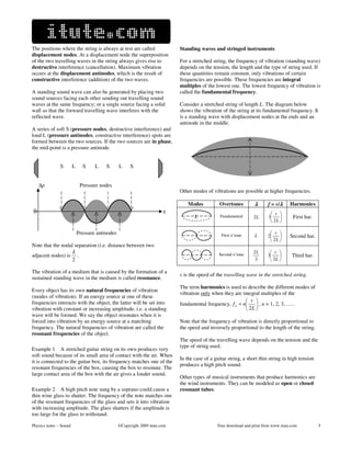 itute physics-notes-sound | PDF