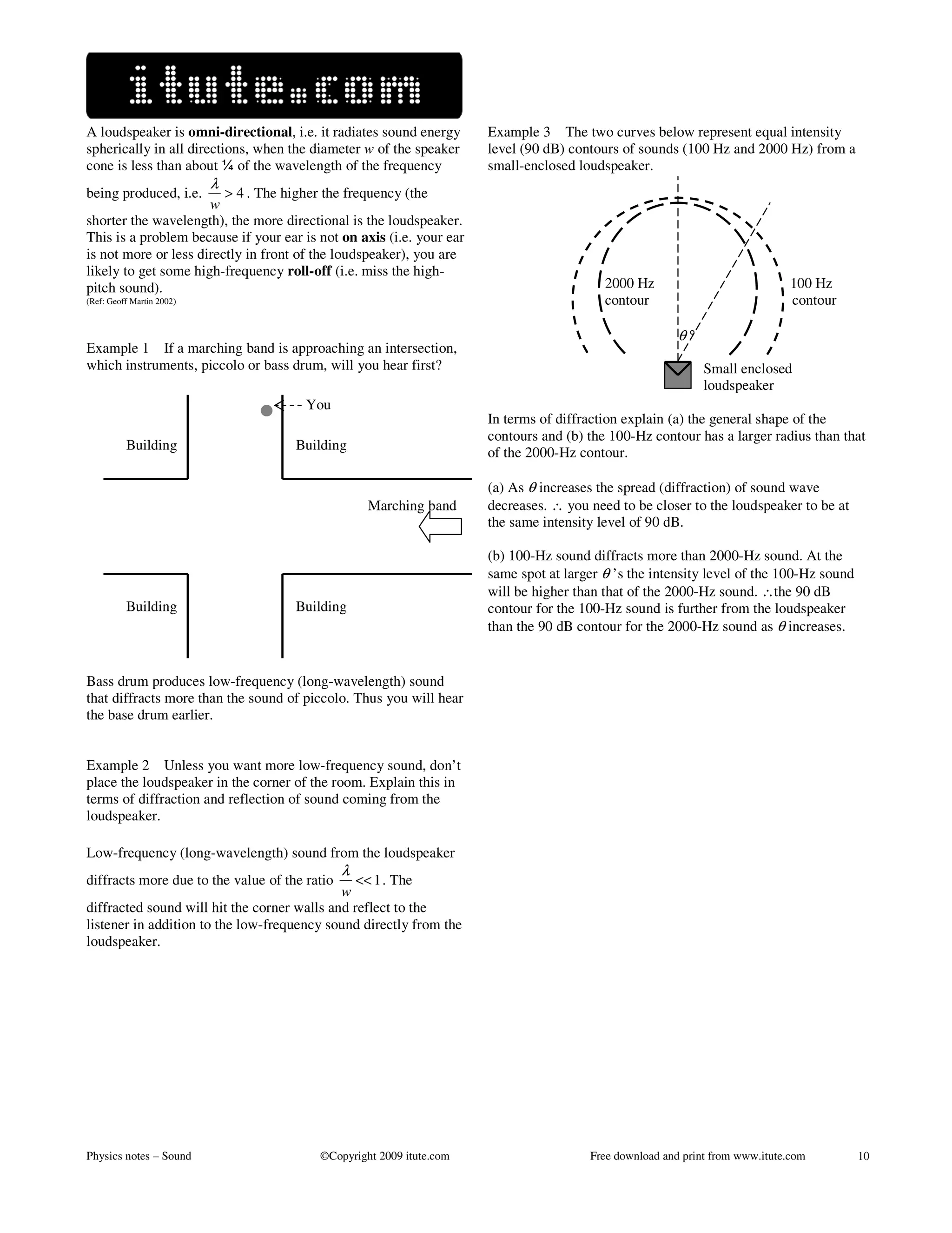 itute physics-notes-sound | PDF